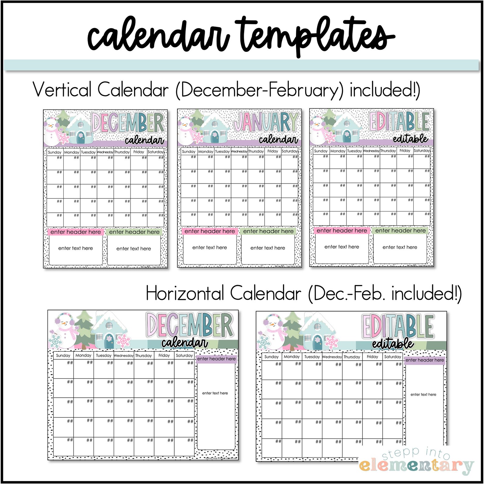 Winter Classroom Newsletter Templates | Editable, Trendy (powerpoint or ...