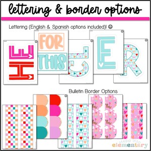 Valentines Bulletin Board Kit | Trendy Valentines Bulletin Board ...