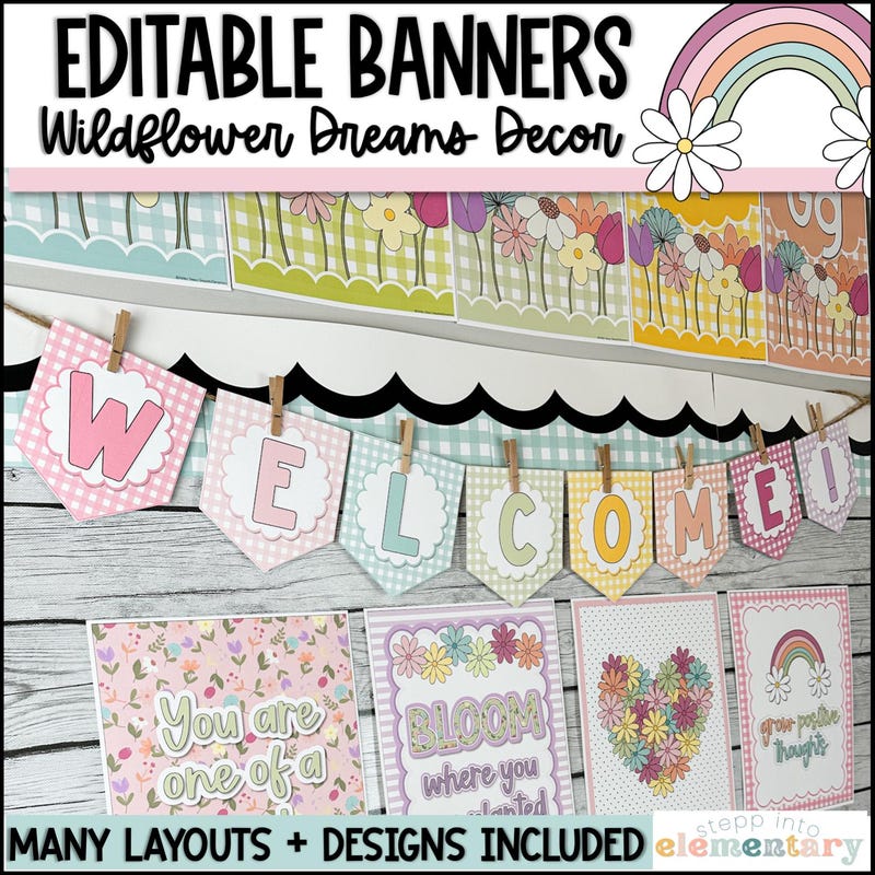 Classroom Banner - Etsy