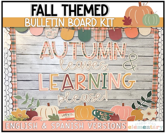 Fall Leaves Bulletin Board