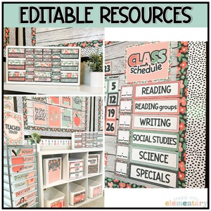 Modern School Style Classroom Decor Bundle (2,500+ Page) - Etsy