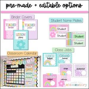 Bright Doodles Classroom Decor | Trendy + Simple Classroom Decor 4,000 ...