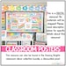 Dreamy Brights Classroom Posters Set Bulletin Board Trendy Bright ...