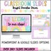 Bright Doodles Classroom Slides | Teacher Organization (google Slides ...