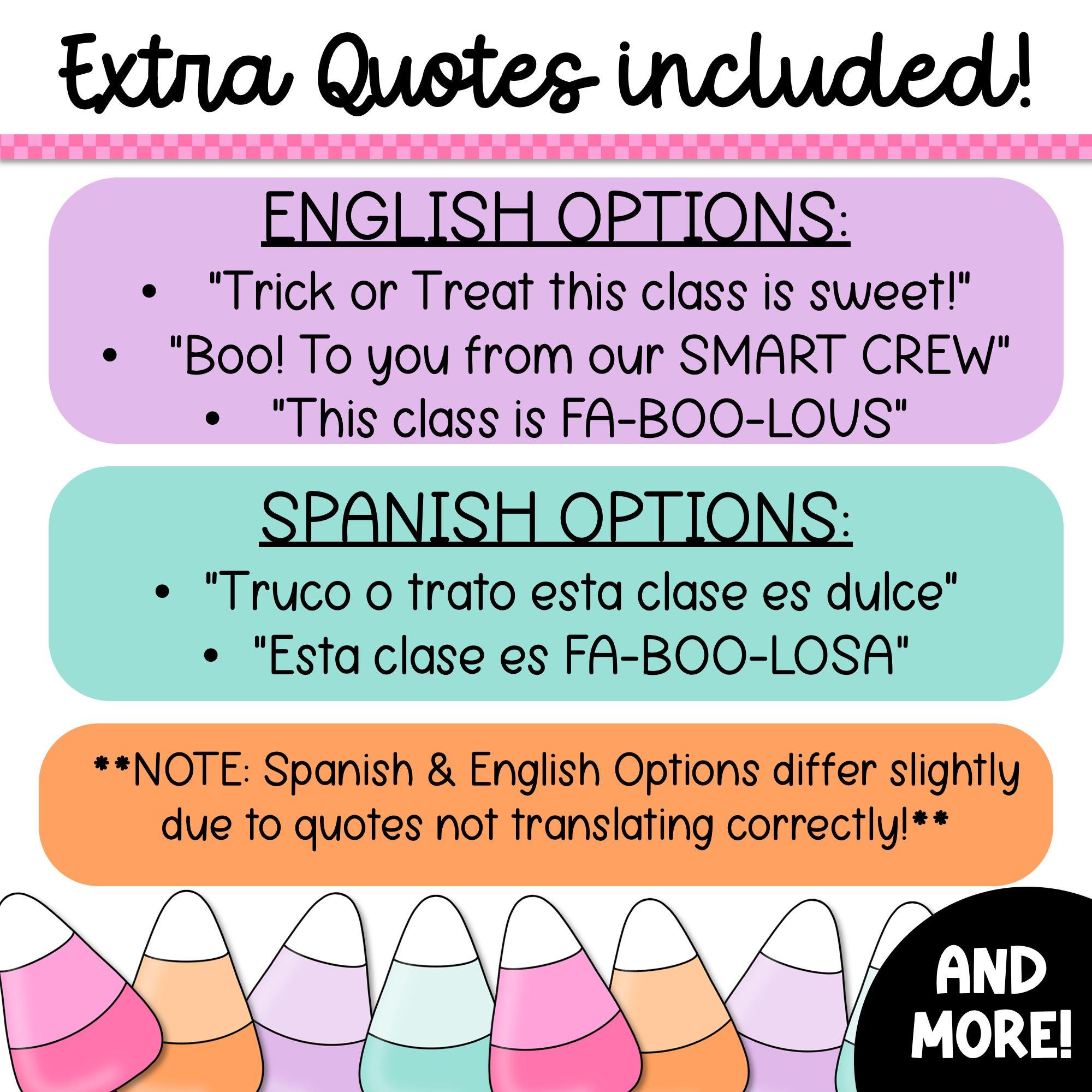 Halloween Bulletin Board Kit | Cutesy Halloween Decor | Bulletin Board ...