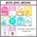 Dreamy Brights Alphabet Posters | Print + Cursive Alphabet | Editable ...