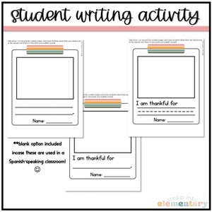 Thanksgiving Bulletin Board Kit & Student Activity | November Bulletin ...