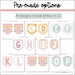 Pastel Doodles Editable Banner Set | Bulletin Board | Trendy + Simple ...