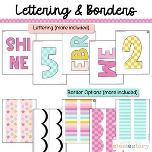 New Years Bulletin Board Kit | Cutesy New Years Decor | Bulletin Board ...