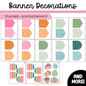 Thanksgiving Bulletin Board Kit | Cutesy Thanksgiving Decor | Bulletin ...