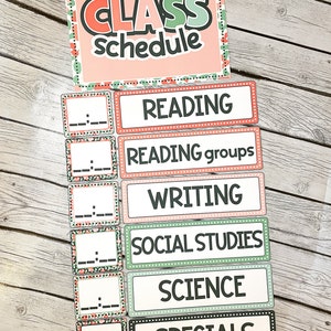 Modern School Style Classroom Decor Trendy School-themed - Etsy