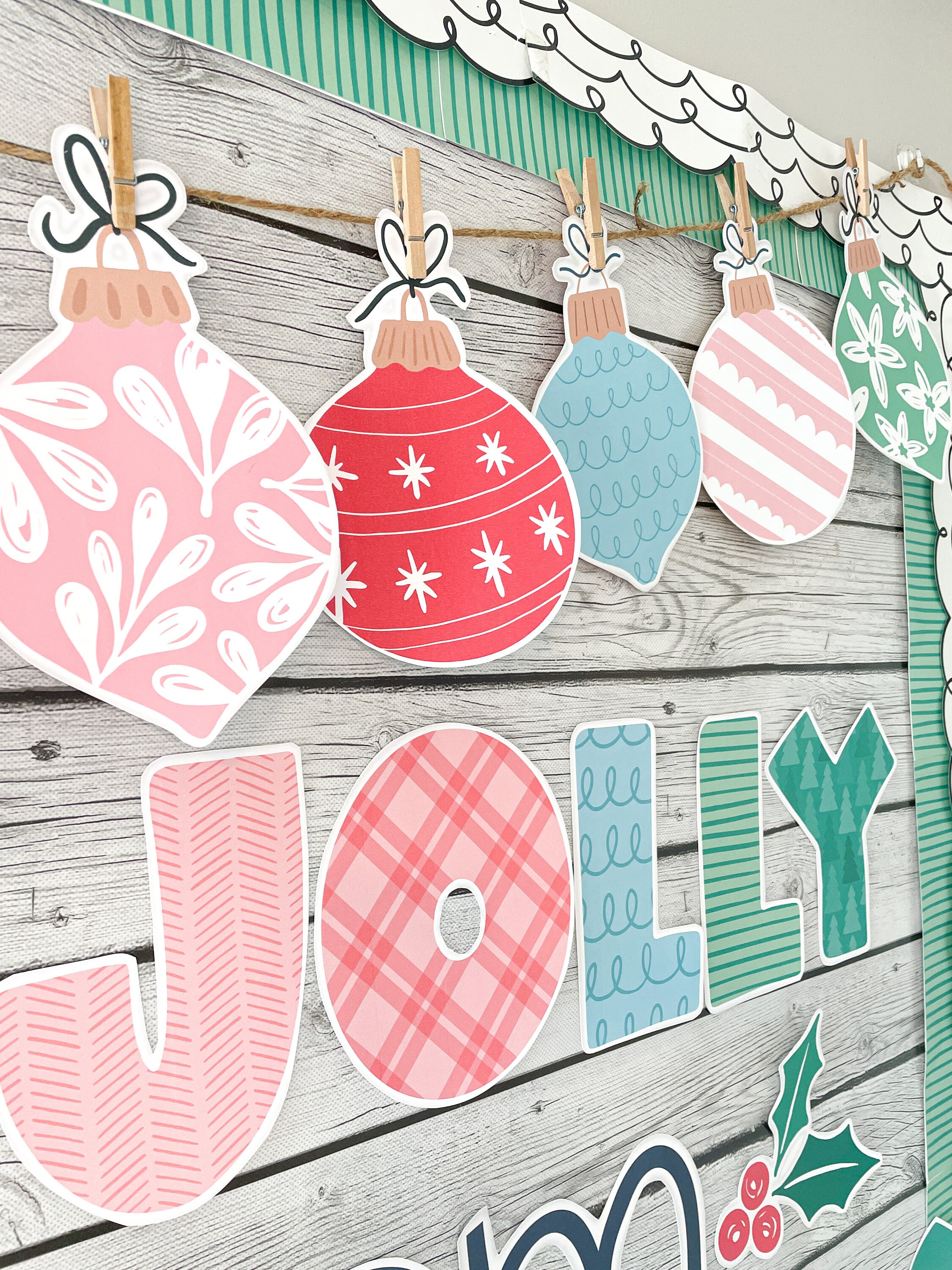 Christmas Bulletin Board Kit | December Bulletin Board | Christmas ...