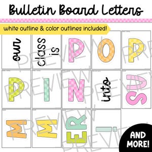 Cutesy Ice Cream Summer Bulletin Board Kit | Classroom Decor (digital ...