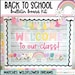 Back to School Bulletin Board Kit Wildflower Dreams Decor Bulletin ...
