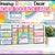 Dreamy Brights Classroom Calendar Set | Pocket Chart | Trendy + Bright ...