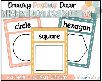 Dreamy Pastels Classroom Decor Trendy Pastel Classroom - Etsy