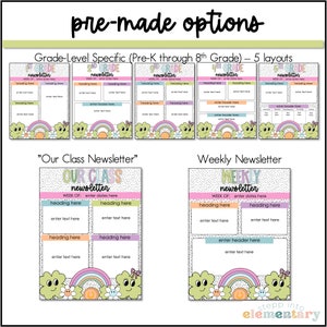 St. Patrick's Day Classroom Newsletters | March Newsletter Templates ...
