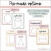 Pastel Doodles Shape Posters | 2D 3D Math Decor (digital Download) - Etsy