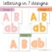 Fall Bulletin Board Letters A-Z | Autumn Classroom Decor (digital ...