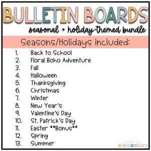 Classroom Bulletin Board Kits | Holiday Bulletin Boards | Seasonal ...