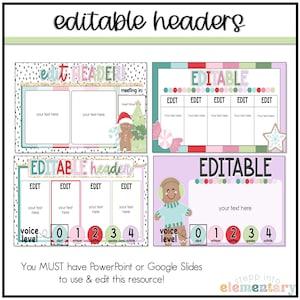 Christmas Daily Slides | Trendy Christmas Classroom Slides | Christmas ...