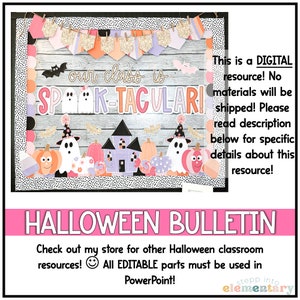 Halloween Bulletin Board Kit | Trendy Halloween Bulletin Board for ...