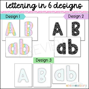 A-Z Bulletin Board Lettering | Back to School Decor | Bulletin Board ...