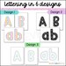 A-Z Bulletin Board Lettering | Back to School Decor | Bulletin Board ...