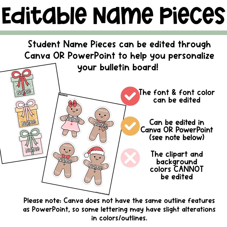 Christmas Bulletin Board Kit | Christmas Bows & Composition Decor ...