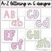 Wildflower Dreams Bulletin Board Letters | Classroom Decor (digital ...
