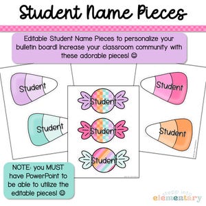 Cutesy Halloween Bulletin Board Kit | Classroom Decor (digital Download ...