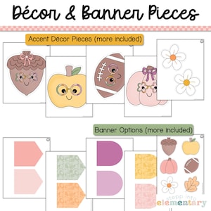 Fall Bulletin Board Kit | Cutesy Fall Autumn Decor | Bulletin Board Kit ...