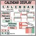 Modern School Calendar Kit | Classroom Decor (digital Download) - Etsy