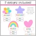 Dreamy Brights Student Birthday Display | Student Birthdays | Bulletin ...