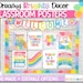 Dreamy Brights Classroom Posters Set | Bulletin Board | Trendy + Bright ...