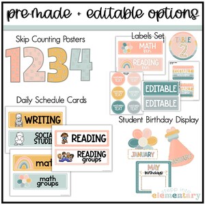 Dreamy Pastels Classroom Decor | Trendy + Pastel Classroom Decor 3,000 ...