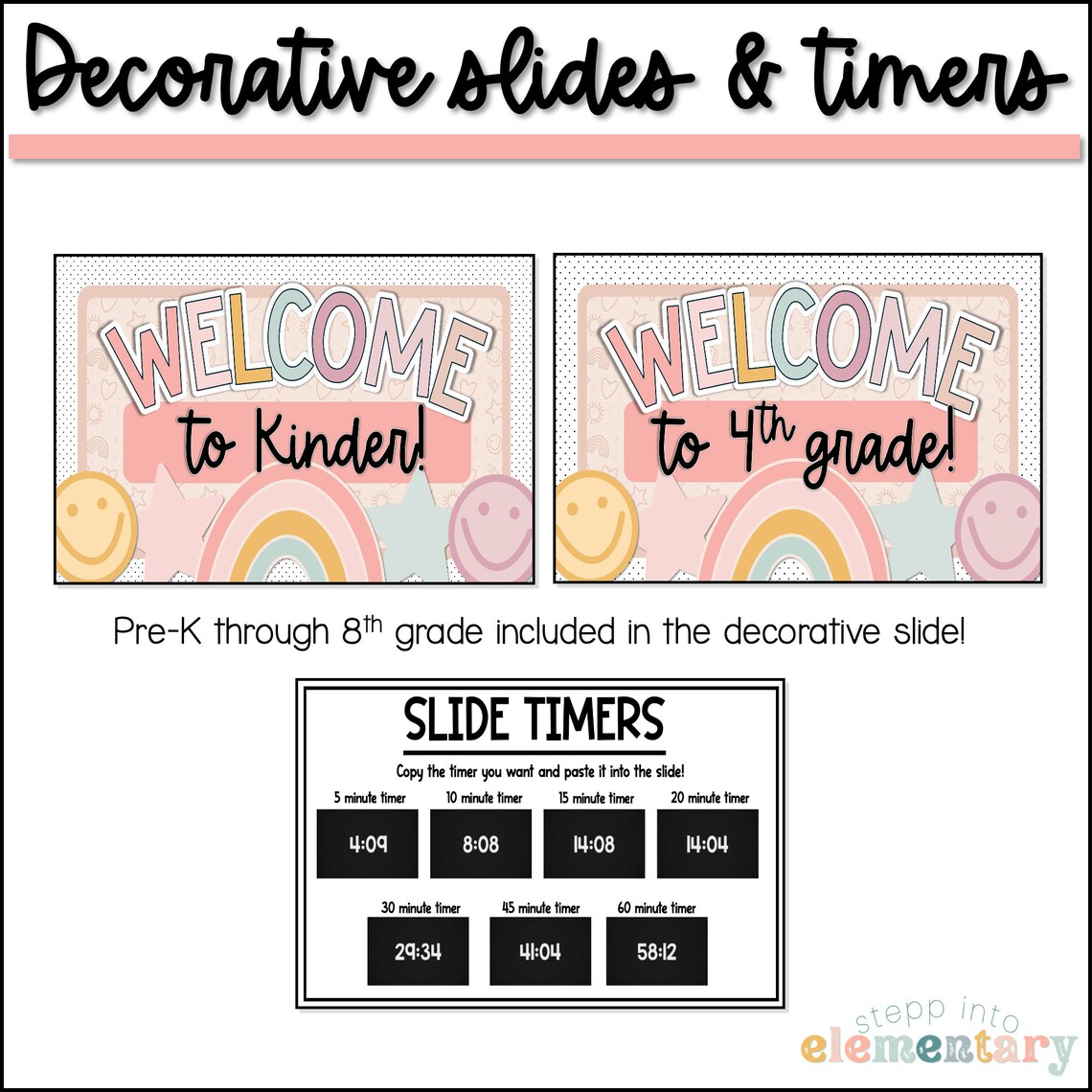 Pastel Doodles Classroom Slides | Teacher Organization (google Slides ...