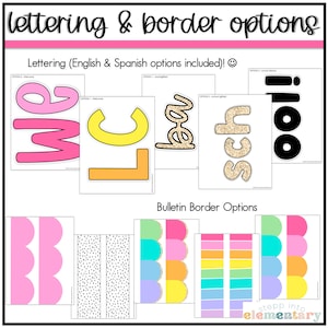 Dreamy Brights Bulletin Board Kit | Back to School Bulletin Board ...