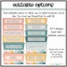 Dreamy Pastels Rolling Cart Labels | Teacher Cart | Classroom ...