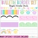 Bright Doodles Bulletin Board Border Set | Bright Classroom Decor ...