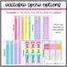 Dreamy Brights Binder Covers & Spines Editable Trendy Bright Classroom ...