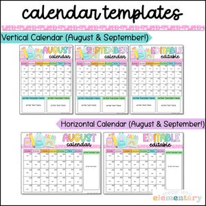 Back to School Classroom Newsletters | August Newsletter Templates ...
