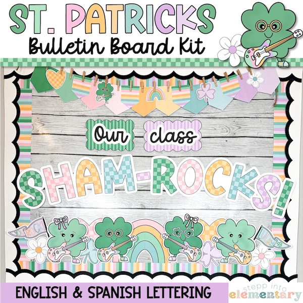 St Patricks Bulletin - Etsy