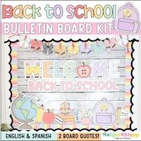 Back to School Bulletin - Etsy