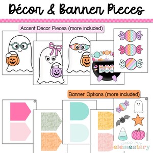 Halloween Bulletin Board Kit | Cutesy Halloween Decor | Bulletin Board ...