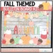 Modern Fall Bulletin Board Kit | Classroom Decor (digital Download) - Etsy