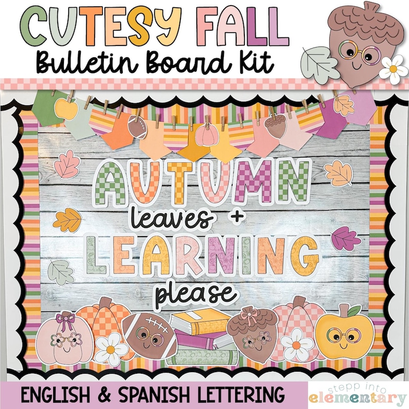 Fall Bulletin Boards Decor - Etsy