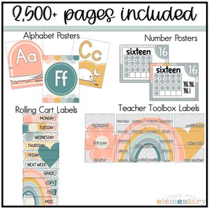 Dreamy Pastels Classroom Decor | Trendy + Pastel Classroom Decor 3,000 ...