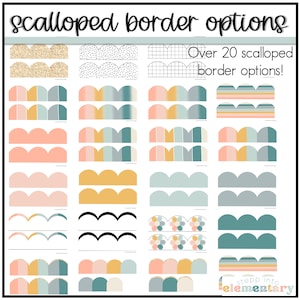 Dreamy Pastels Bulletin Board Border Set | Pastel Classroom Decor ...