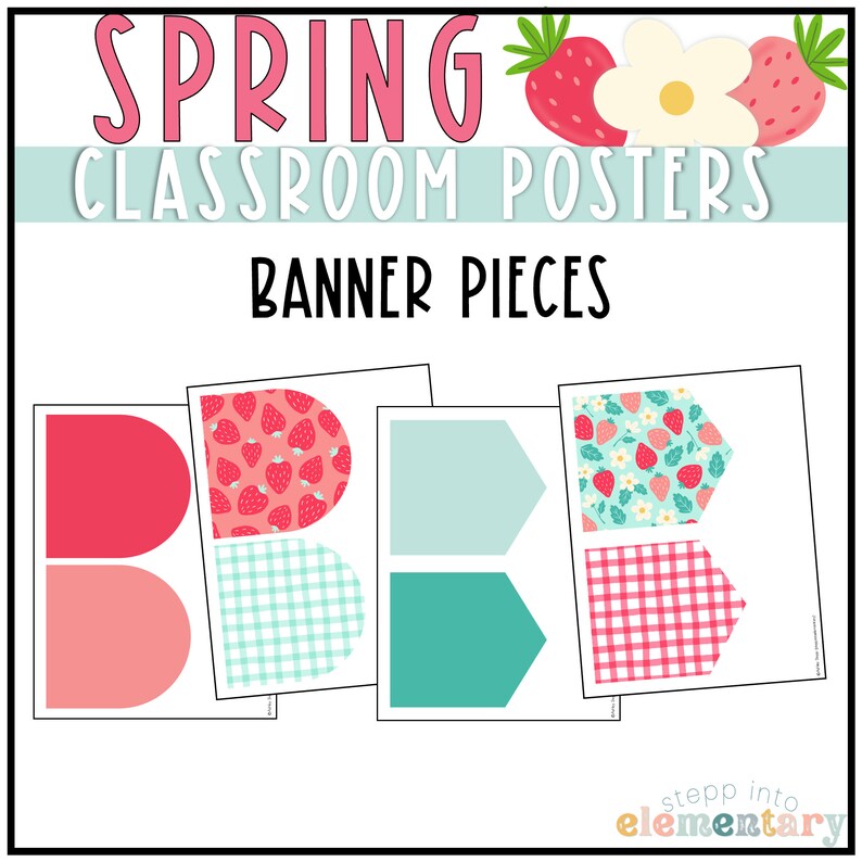 Spring Classroom Posters | Inspirational Bulletin Board Decor (PDF) - Etsy